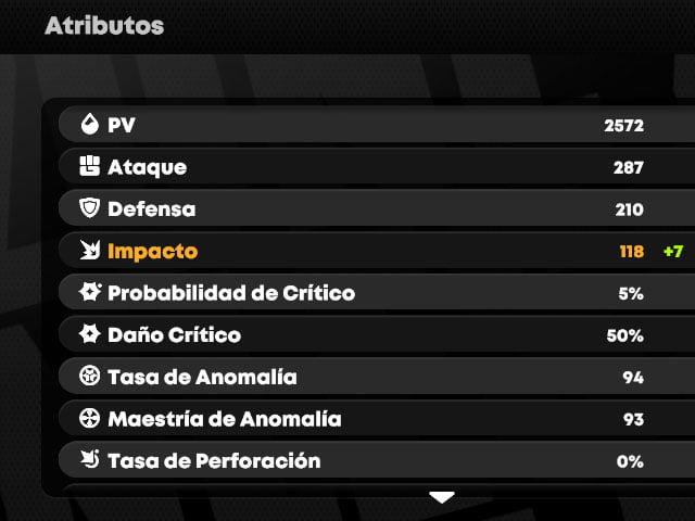 Guía de Atributos o Estadísticas en ZZZ | Korosenai